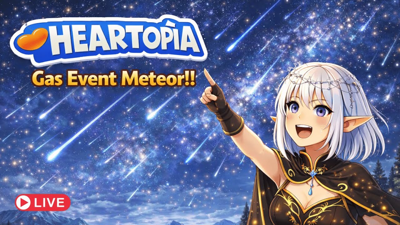Gas Event Meteor!! | Heartopia - YouTube