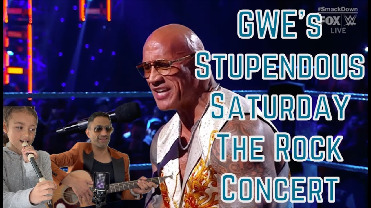 GWE's Stupendous Saturday - The Rock Concert on WWE Smackdown attacks ...