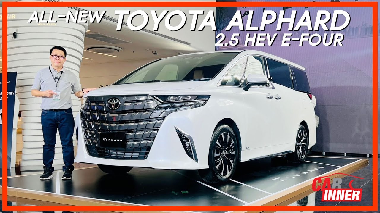 รุ่นใหม่ Alphard 2.5 HEV ขุมพลังไฮบริด ขับเคลื่อน 4 ล้อ E-Four 2 รุ่น ...
