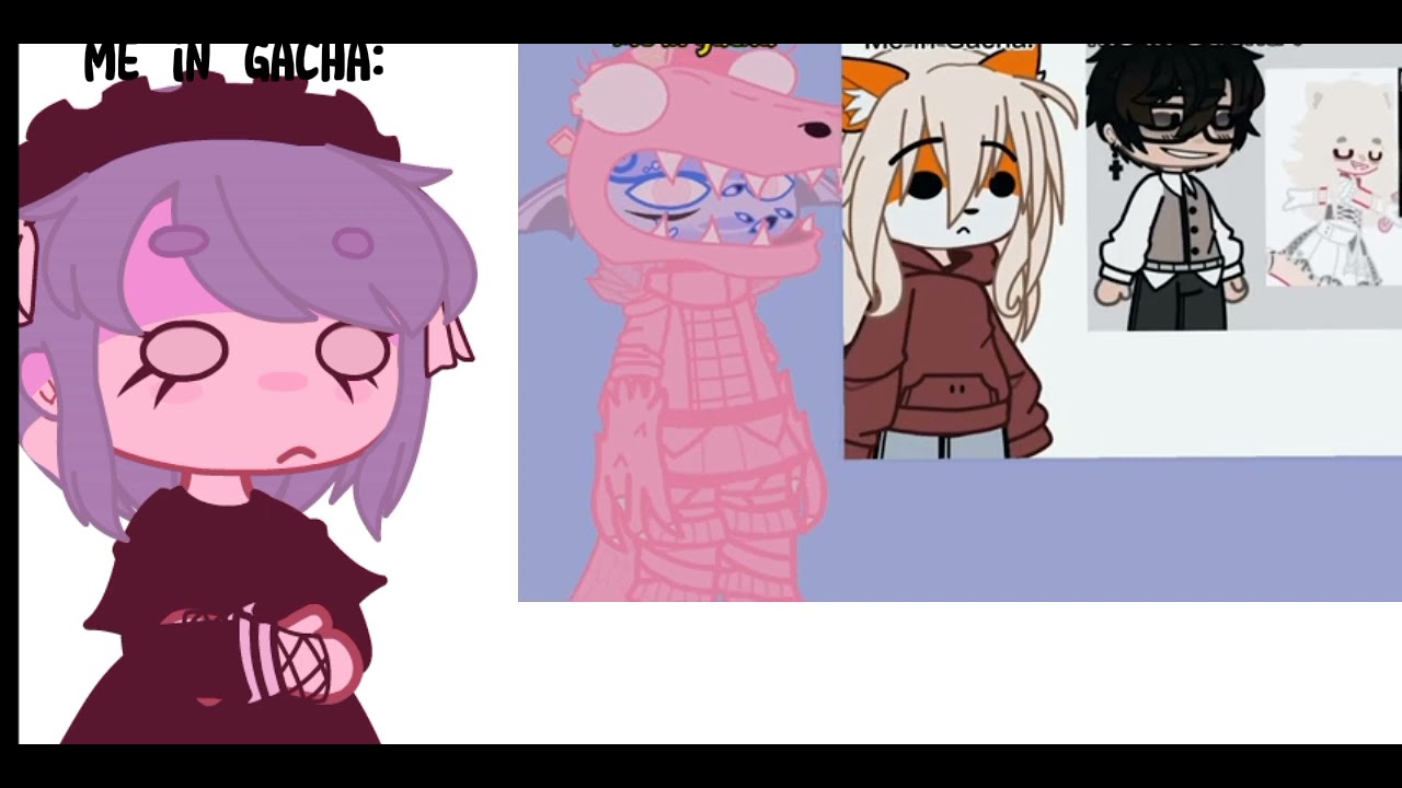 My OC vs IRL (Late Trend - No thumbnail) - YouTube