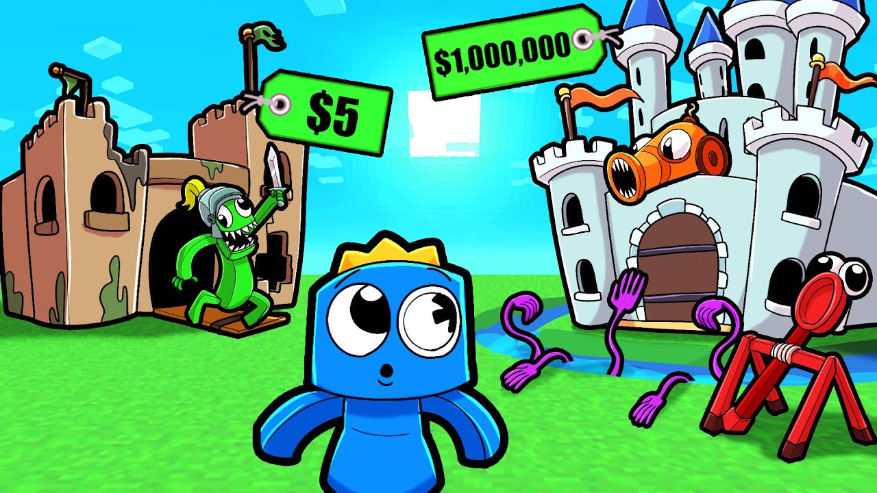 VILLAGER TOWER DEFENSE TYCOON! (Cannons, Wizards, Knights) - YouTube