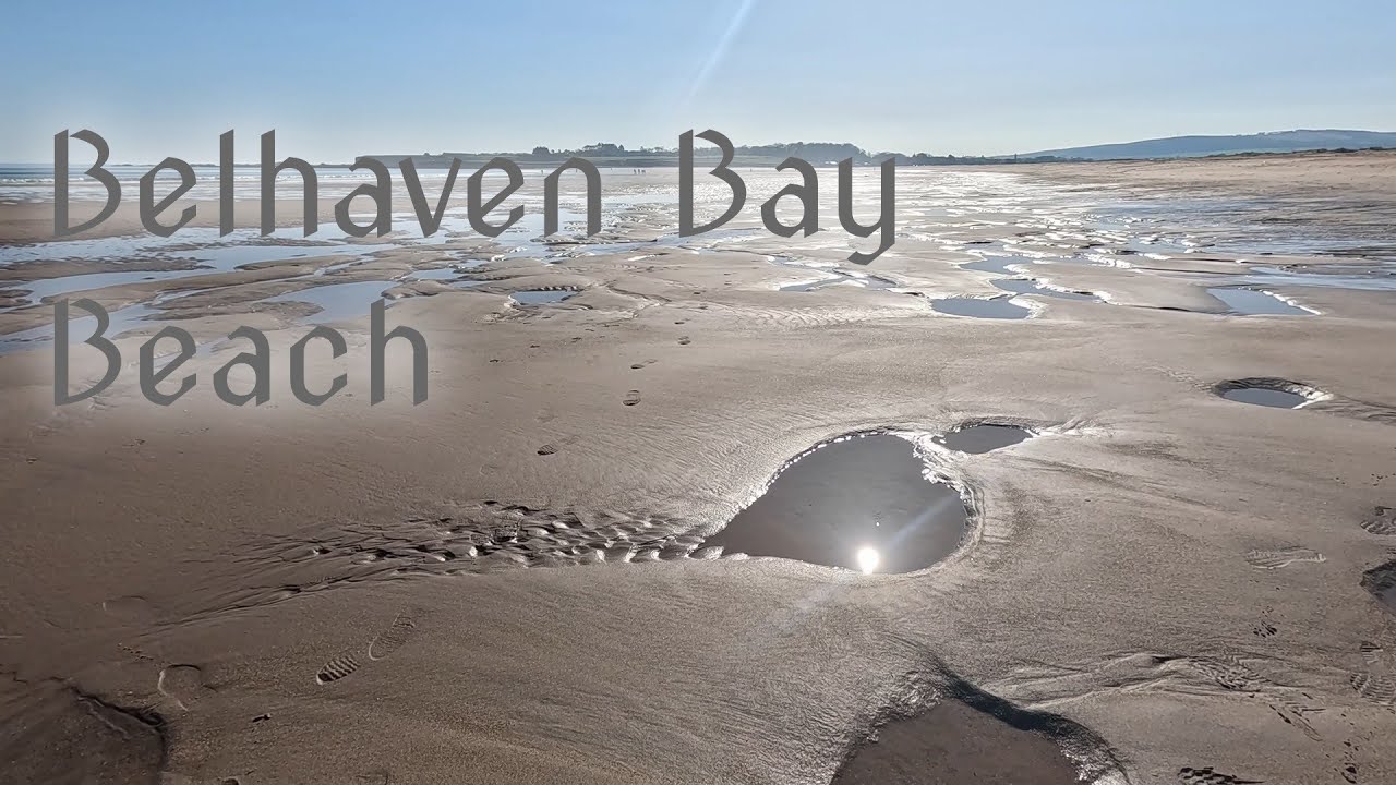 Belhaven Bay Beach - Dunbar - Scotland | 4K | DJI Mini 3 Pro and Pixel ...