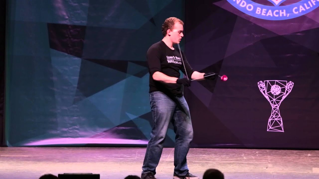Jake Elliott - 5A Final - 1st Place - 2015 US National Yo-Yo Contest ...