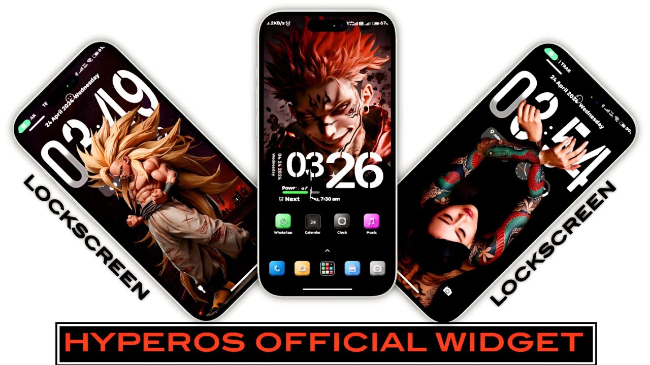 Enable Xiaomi HyperOS Official Widget In Miui14 Depth Wall & Animation ...