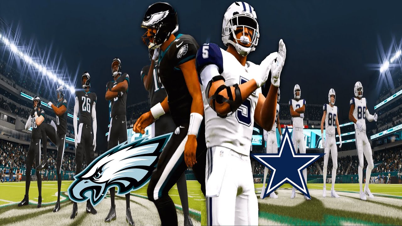 MADDEN 23 FACE OF THE FRANCHISE | EAGLES VS COWBOYS RIVALRY FT ZAHIR ...