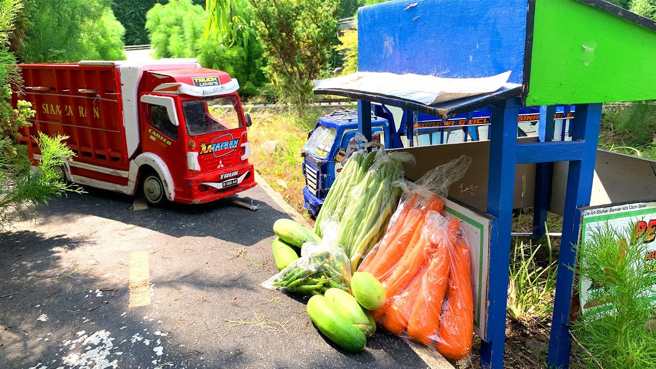 Cerita Truk Oleng Aa Zafran Jemput Muatan Sayur ke Pasar Cikurubuk ...