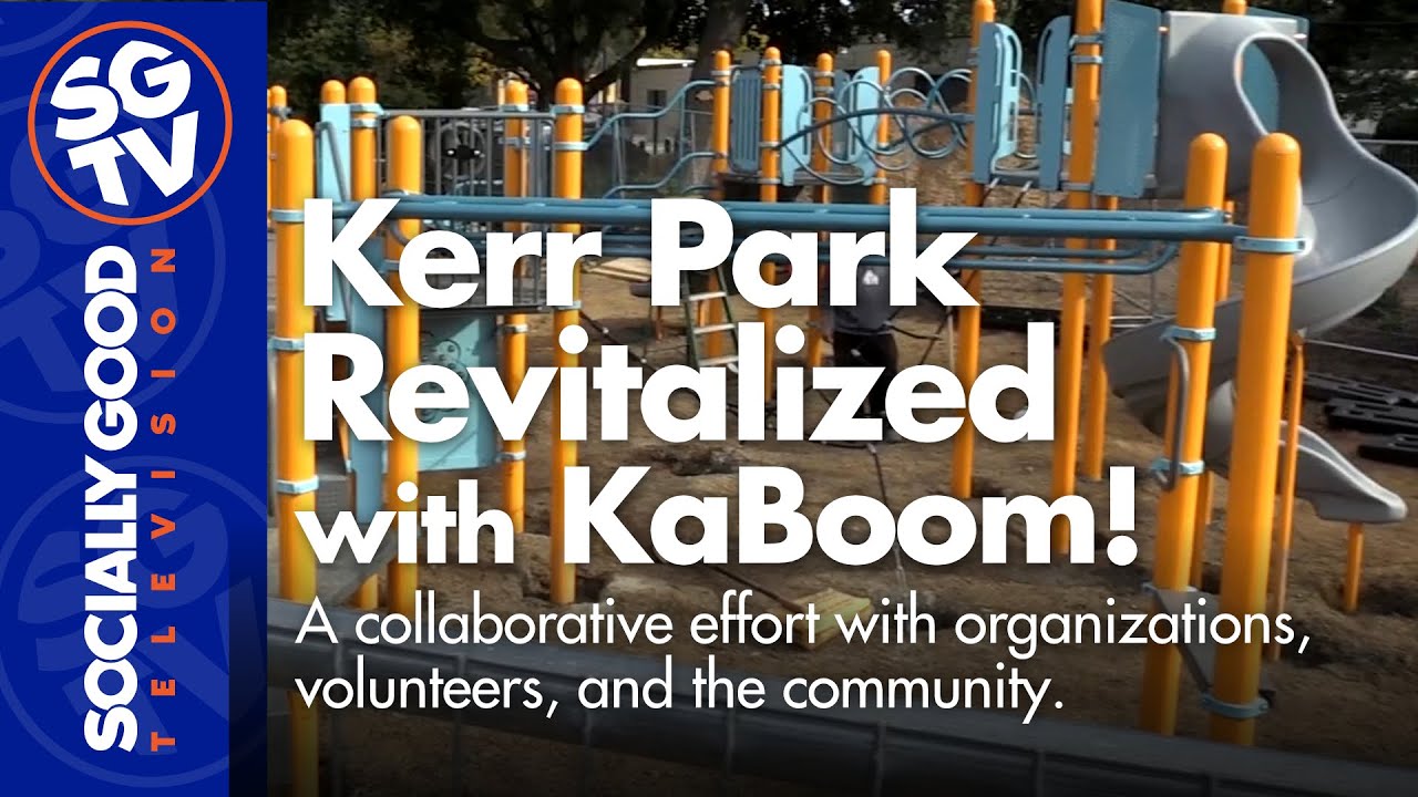 Kerr Park Revitalized with KaBoom! - Akron, Ohio - YouTube