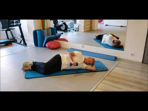 Capsulite rétractile: exercices à domicile - amplitude entre 90° et 130 ...