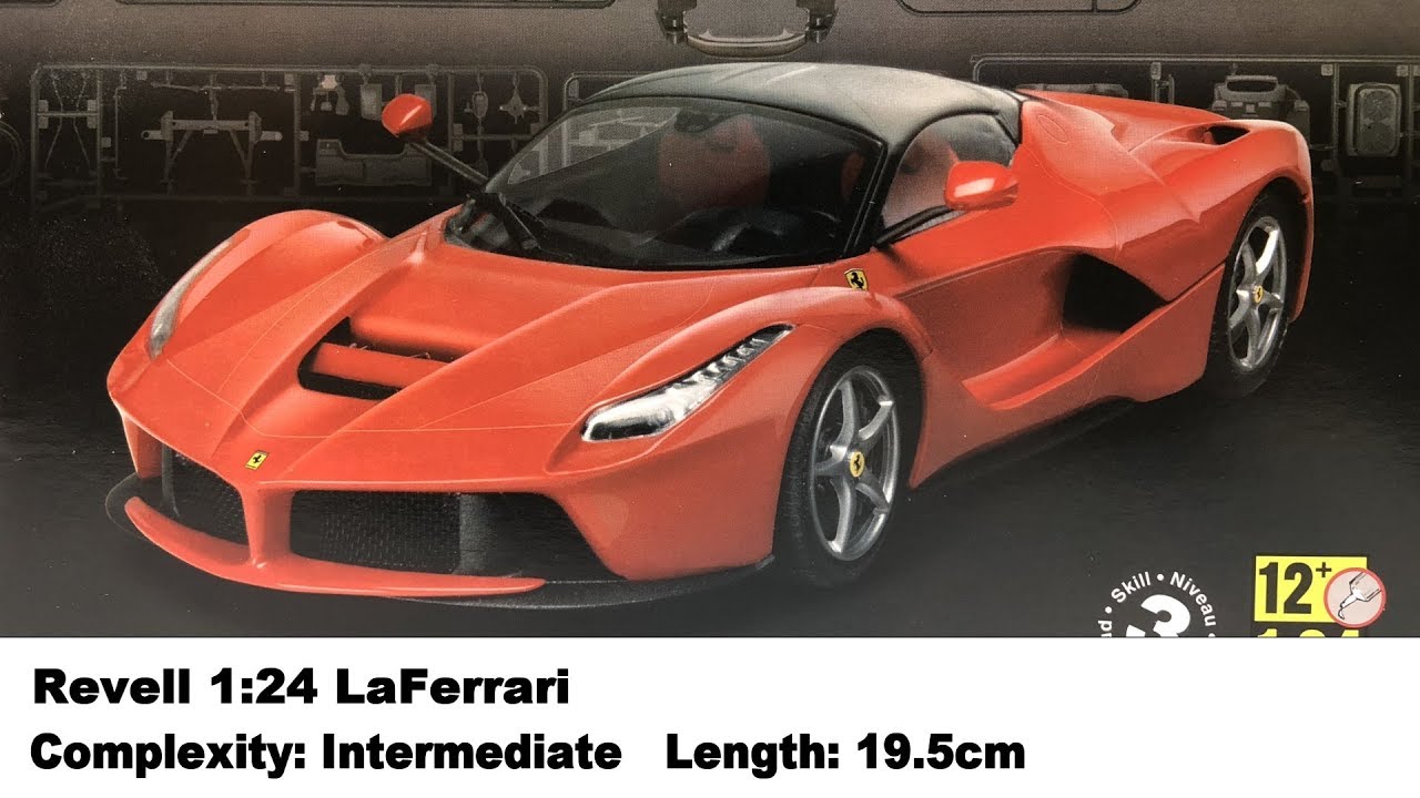 Revell 1:24 LaFerrari Kit Review - YouTube