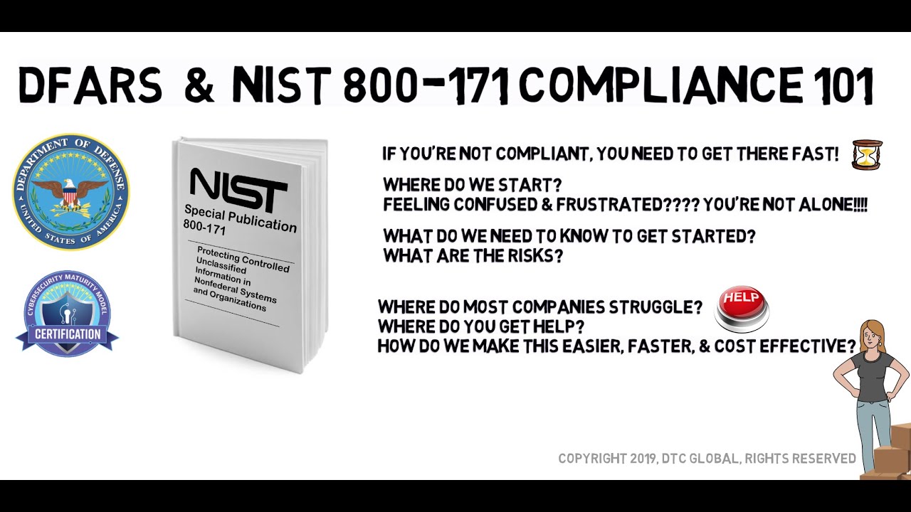 Intro to DFARS & NIST 800-171 Compliance for Manufacturing Operations ...