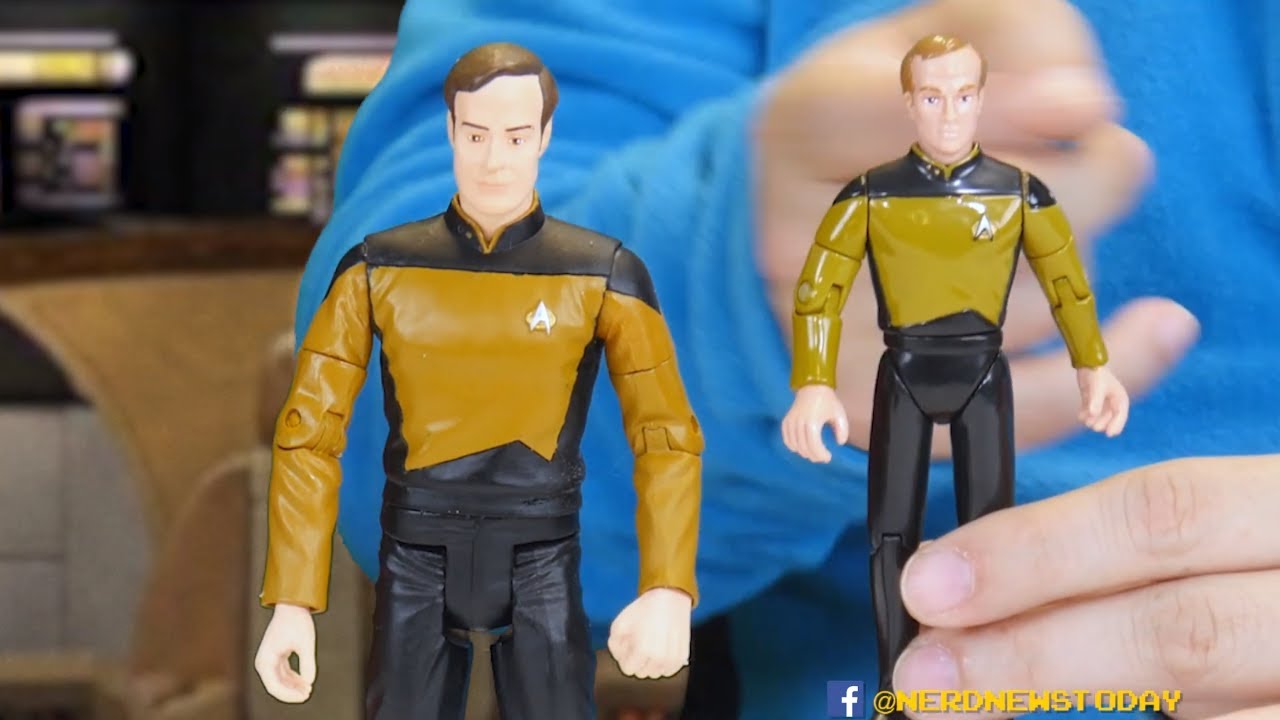 Lt. Reginald Barclay DST Figure Review - TREKBACK TUESDAY - YouTube
