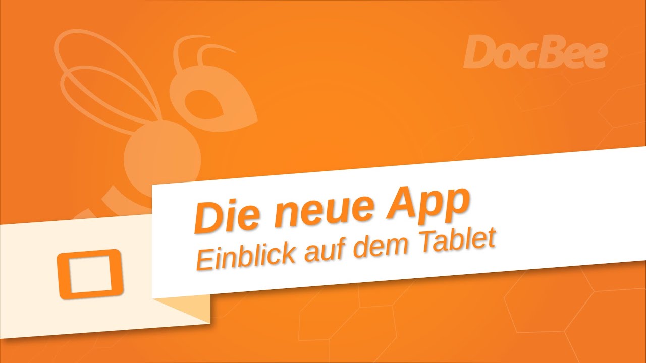 DocBee App Tablet - YouTube