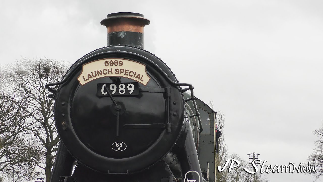 The Launch of 6989 'Wightwick Hall' | Buckinghamshire Railway Centre ...