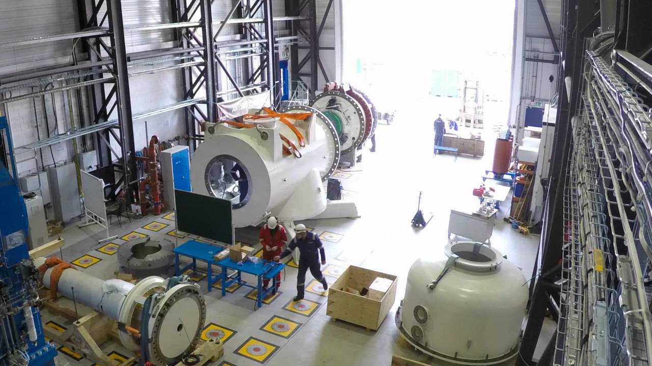 Atlantis Resources' AR1500 assembly - YouTube