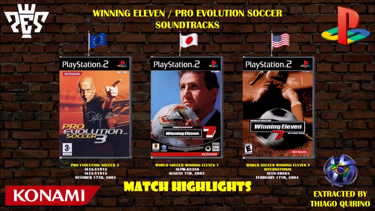 Soundtrack [Winning Eleven 7, Pro Evolution Soccer 3] Match Highlights ...