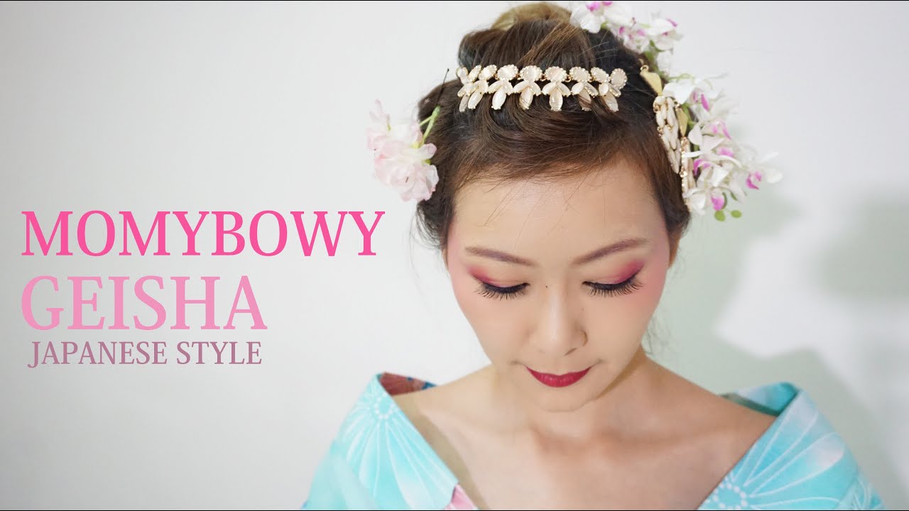 MOMYBOWY : Makeup Tutorials Geisha Look - Japanese Style - YouTube