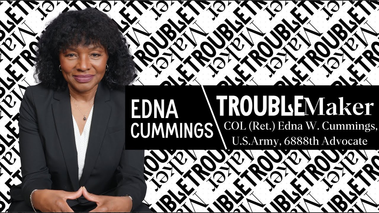 COL (Ret.) Edna W. Cummings: In Honor of Veteran's Day - YouTube