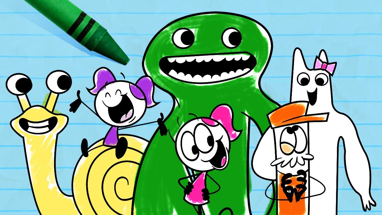Pencilmate Takes a Great FALL! | Pencilmation | Animated Cartoons - YouTube
