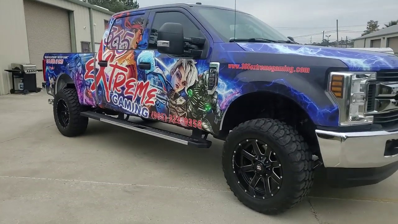 365 Extreme Gaming F250 Wrap#advertising,#3M,#design - YouTube