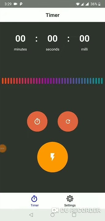 Timer App React Native - YouTube