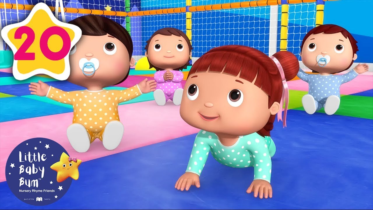 ABCs Balloons (With Babies And Parents) | +20 Minutes of Nursery Rhymes ...