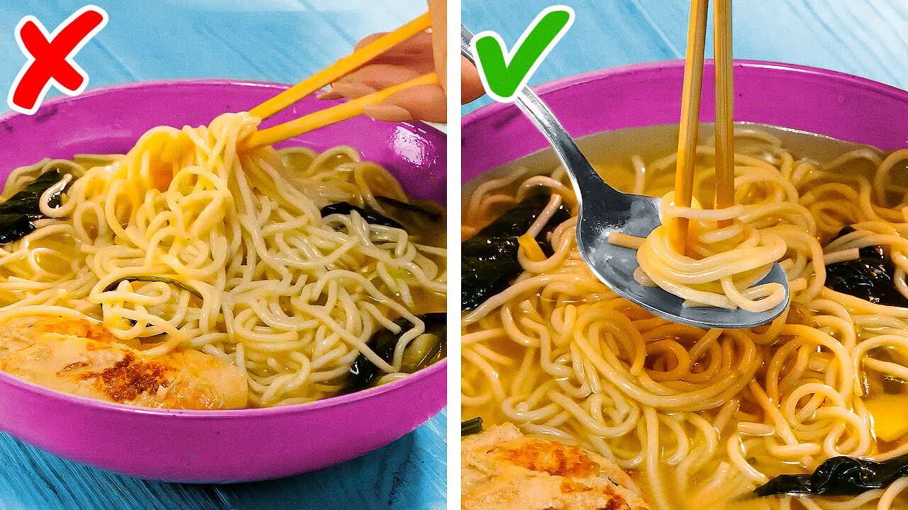 How to Eat Your Favorite Food || Smart Food Hacks For Every Occasion ...