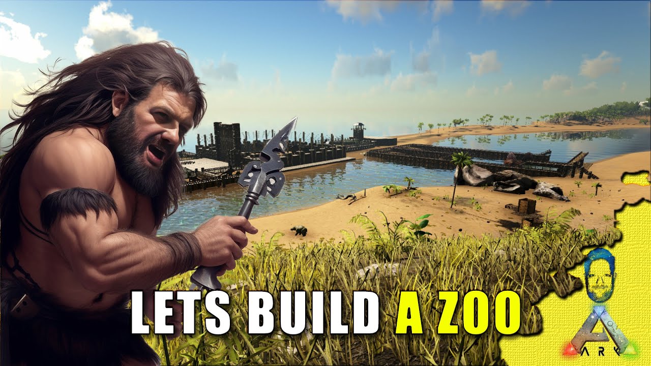Ark Survival Evolved Let's Build a Zoo - Live Stream EP 83 - YouTube