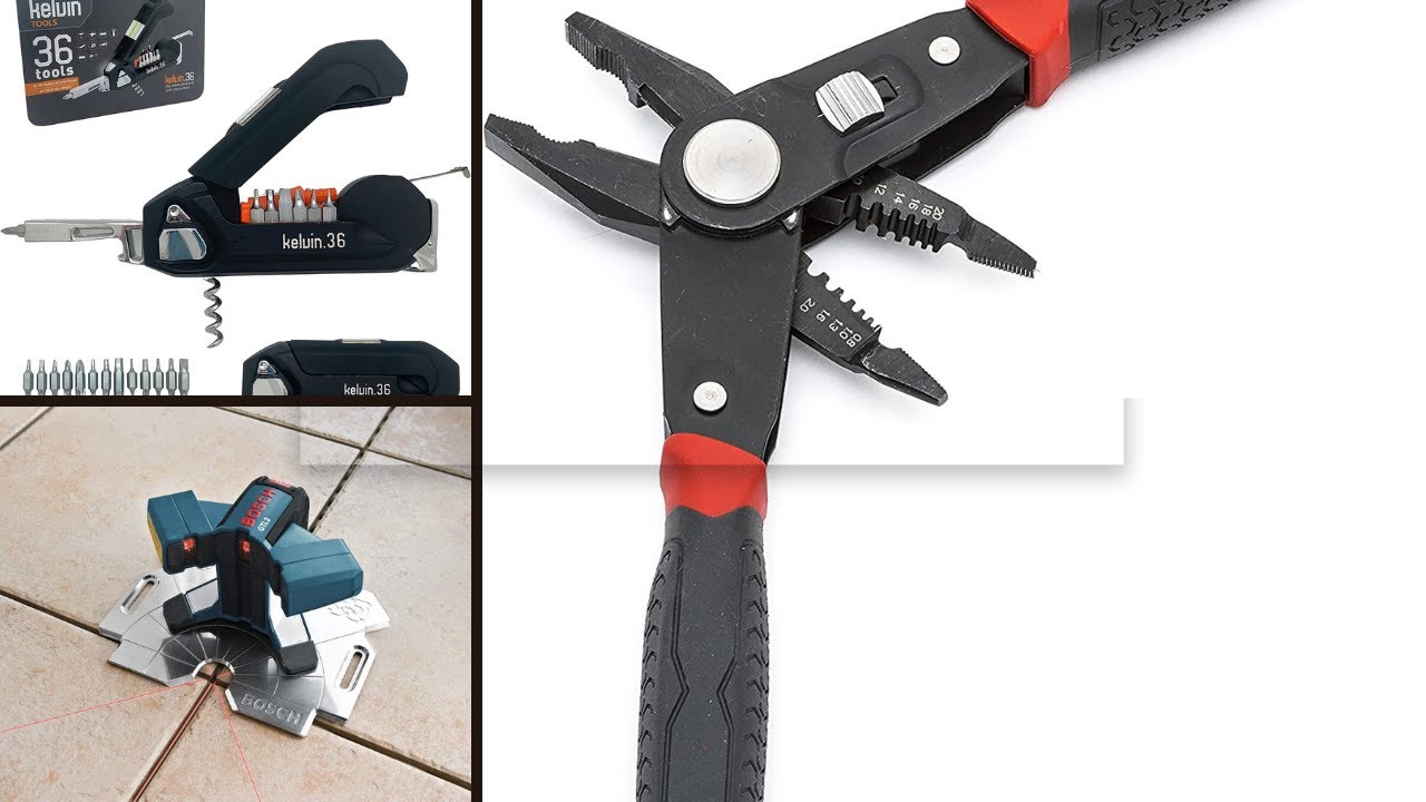 10 COOL TOOLS LIKE Multi-Bit Screwdriver, Drywall Blade, Laser Level ...