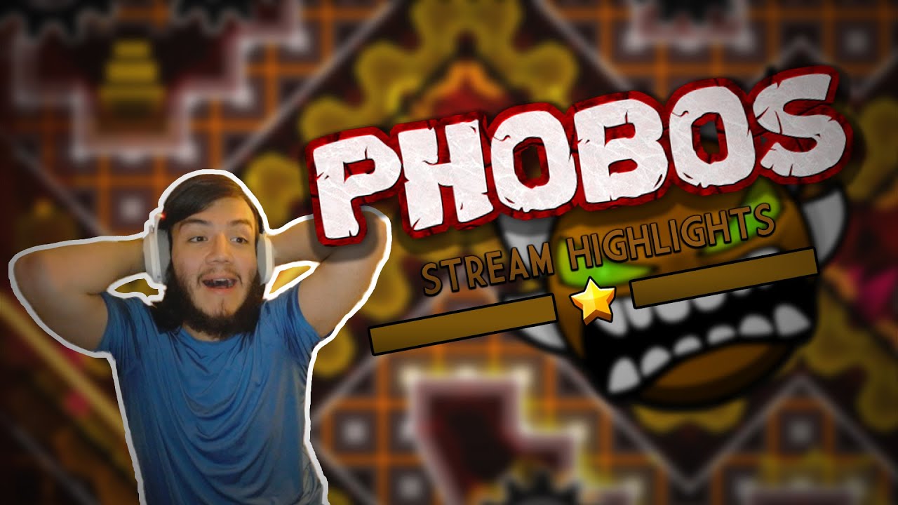 Phobos by Krmal STREAM HIGHLIGHTS | Geometry Dash - YouTube