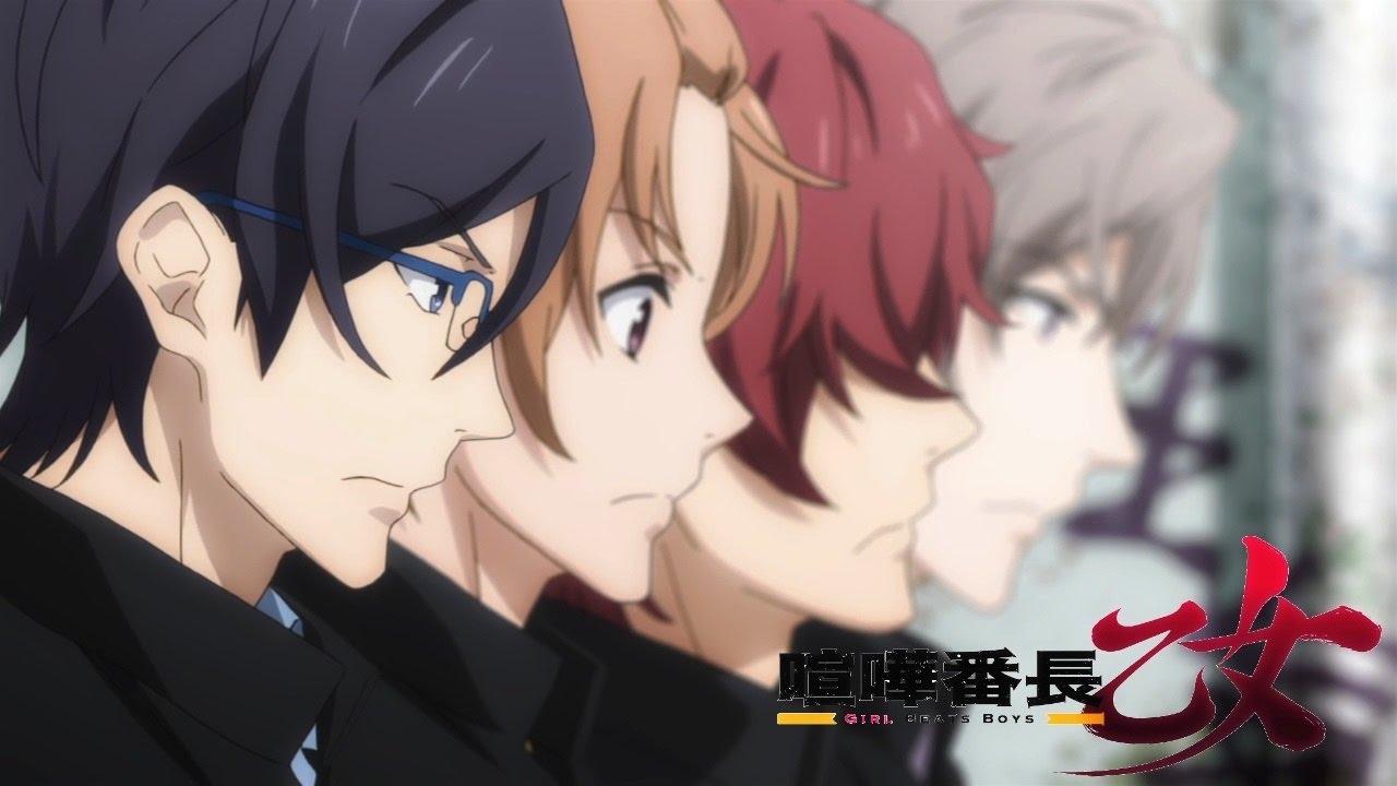 El anime 『Kenka Bancho Otome: Girl Beats Boys』 muestra su opening en un ...