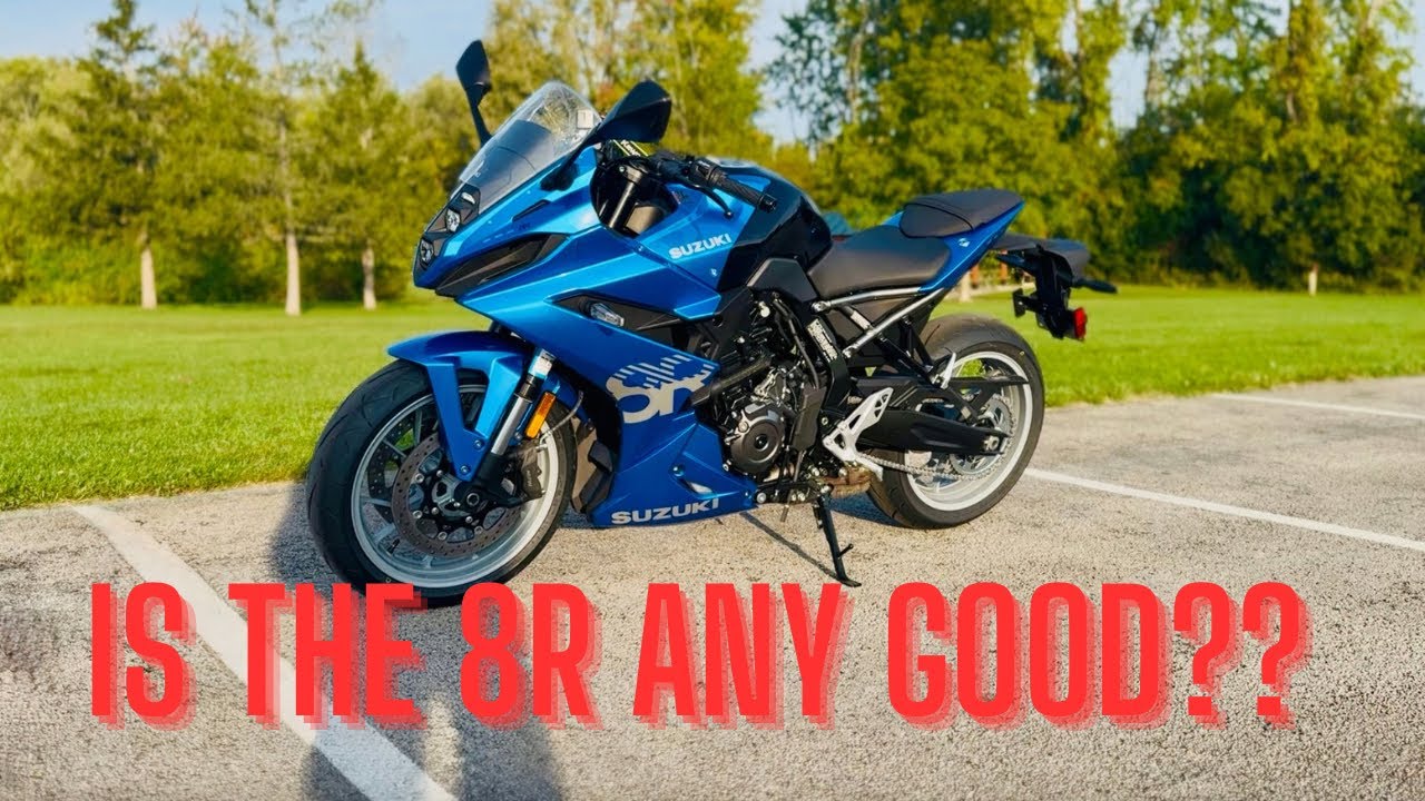 Suzuki 8R 1st 200 MILES!!! - YouTube