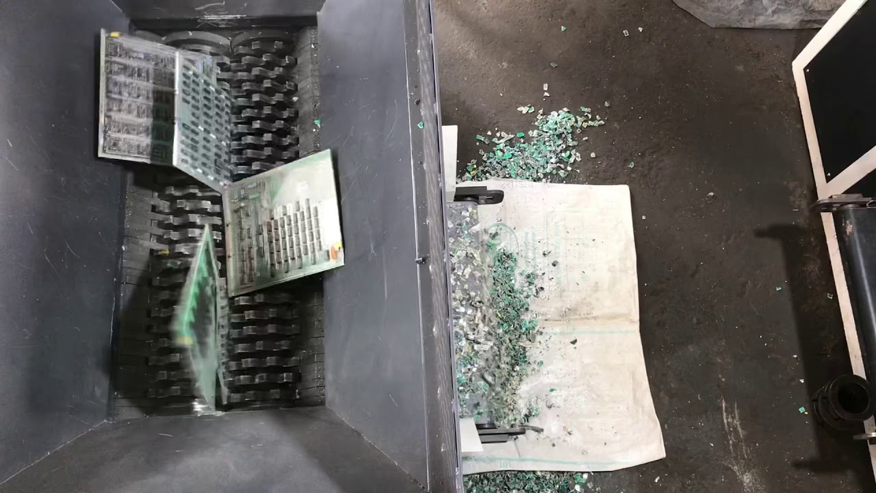 E-Scrap Shredding, PCB Board Shredder, #Circuitboardshredder, E waste ...