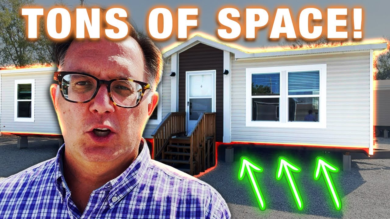 This STUNNING double wide home is THE REAL DEAL! | Modular Home Tours ...
