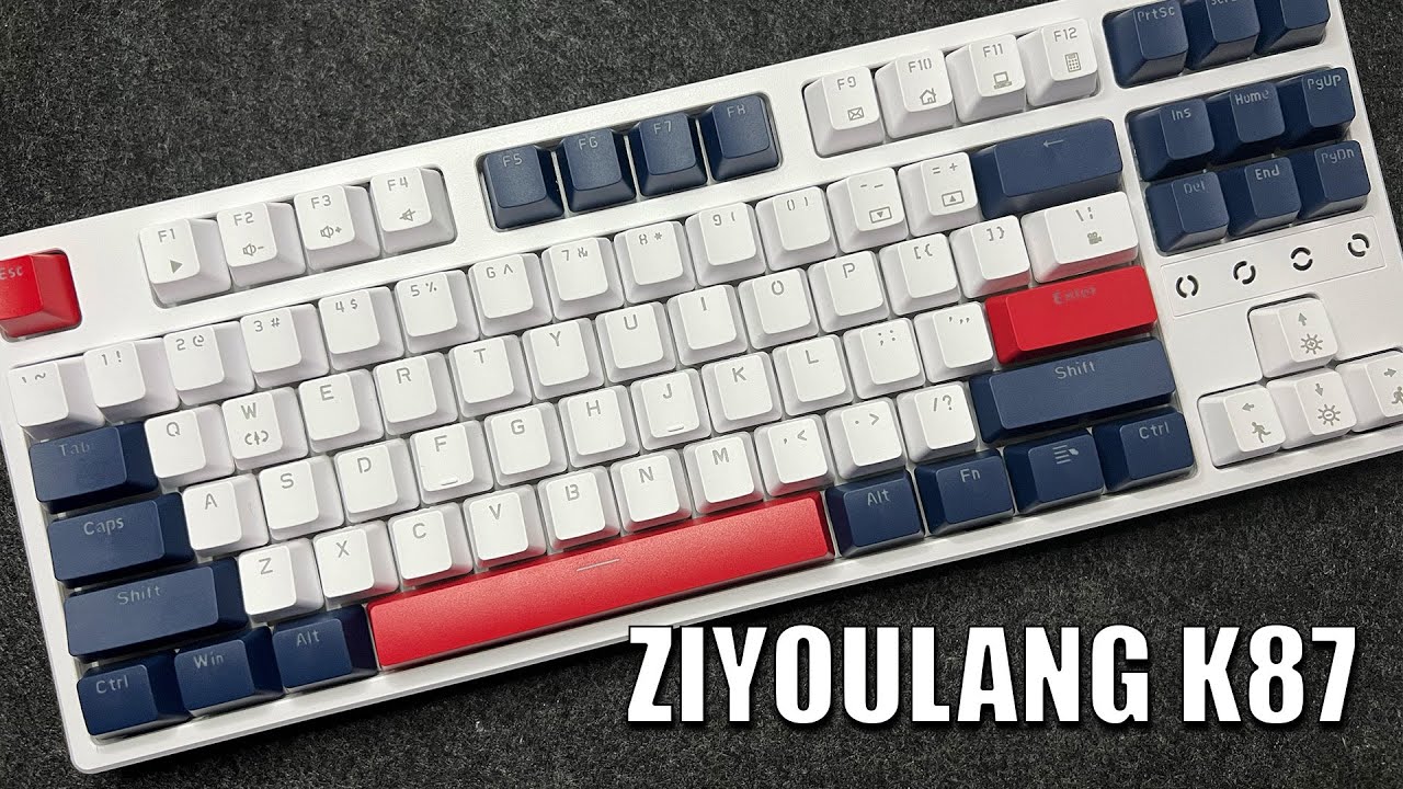ZIYOULANG K87 - WIRELESS KEYBOARD SA 1.2K? LEGIT BA? UNBOXING AND TEST ...