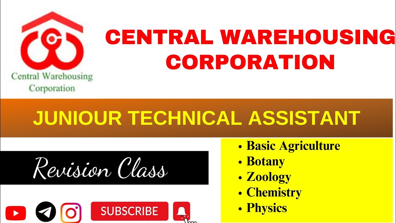 CWC Central Warehousing Corporation Revision class-2 /NSC/ CG-RAEO/IBPS ...