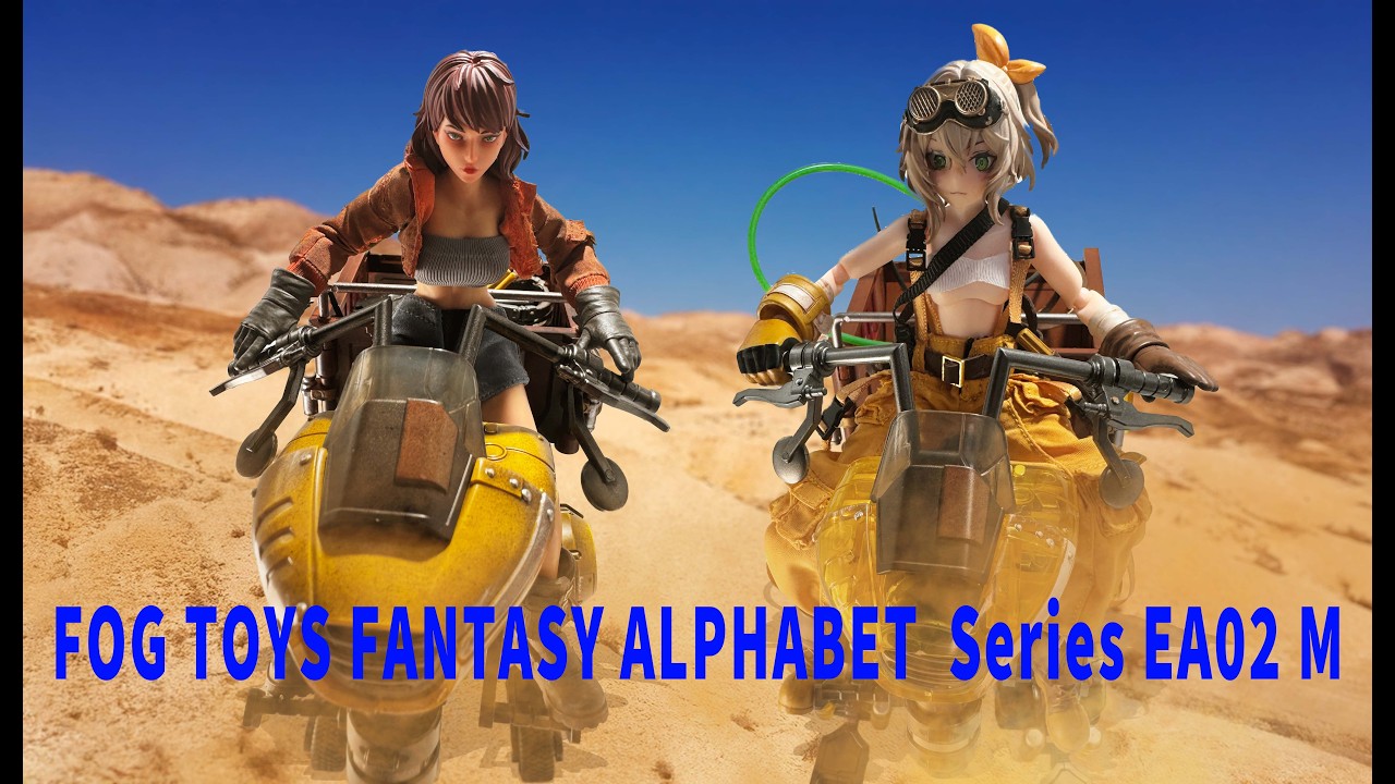 FOG TOYS FANTASY ALPHABET Series EA02 M part1 1/12 透明色車 廣東話 玩具開箱 - YouTube
