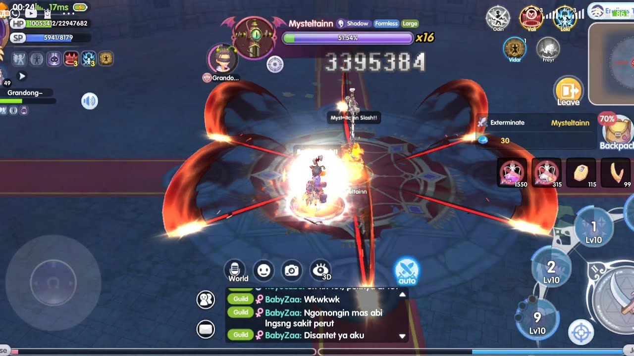 F2P ET Endelss Tower Rune Knight Tank ROX Ragnarok X Next Generation ...