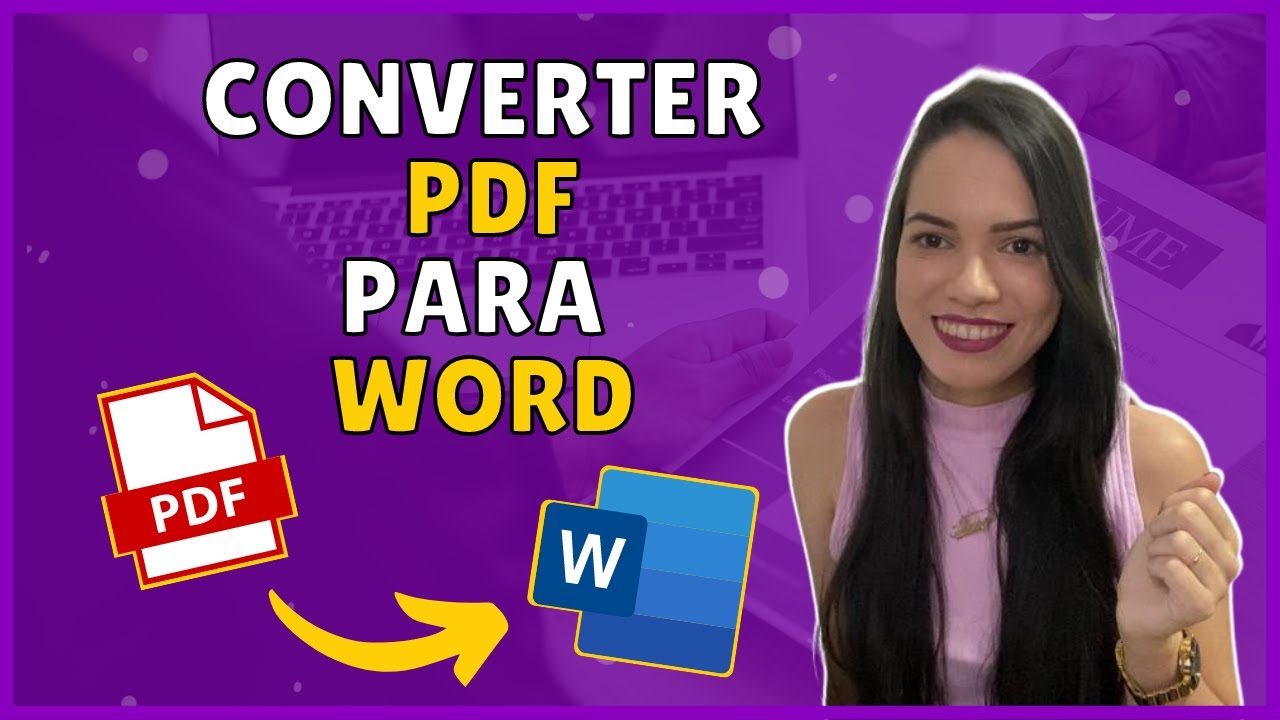 COMO TRANSFORMAR PDF EM WORD? A forma mais fácil e rápida - YouTube