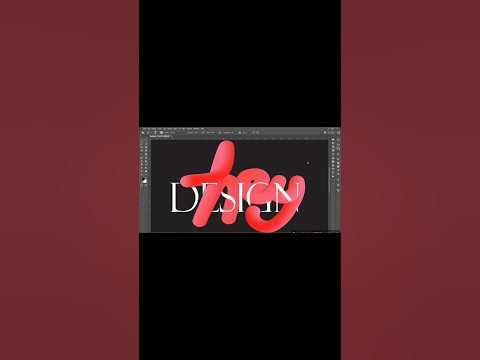 Blend Text Effect in Adobe Illustrator | Graphic Design #3d #photoshop ...