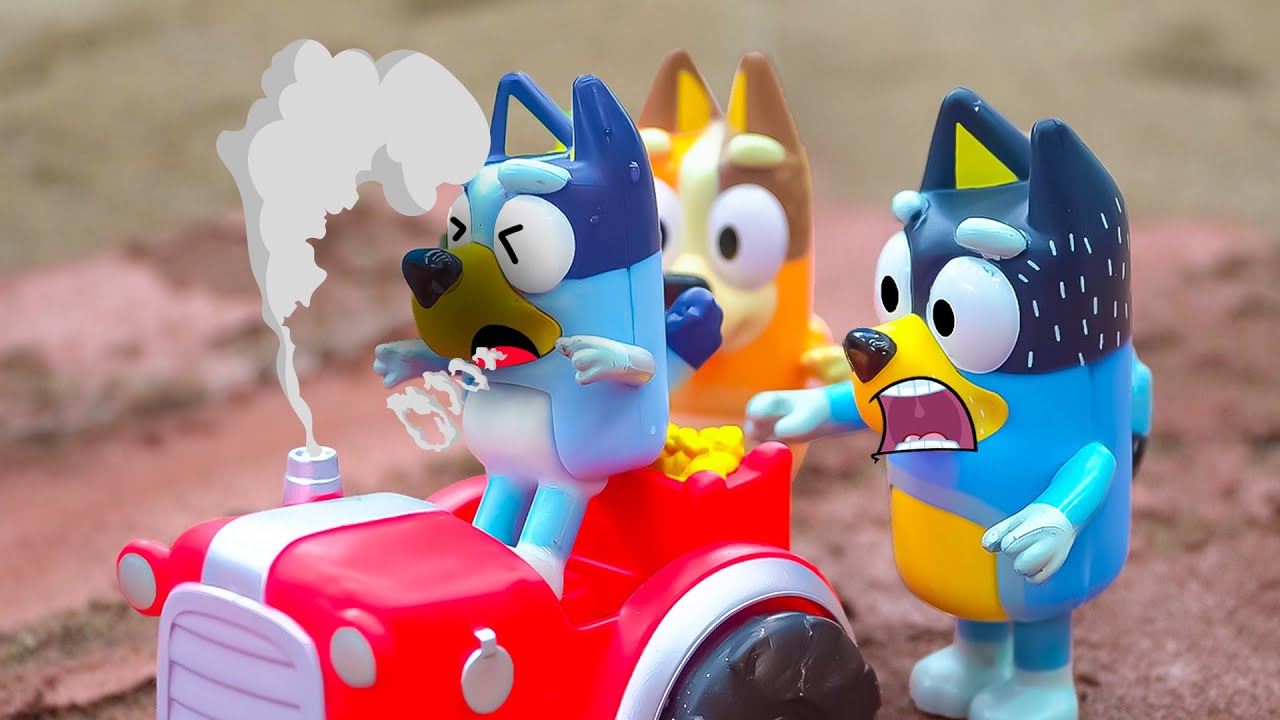 Bluey's Unsettling Field Trip | Safety Lesson For Kids | Pretend Play ...