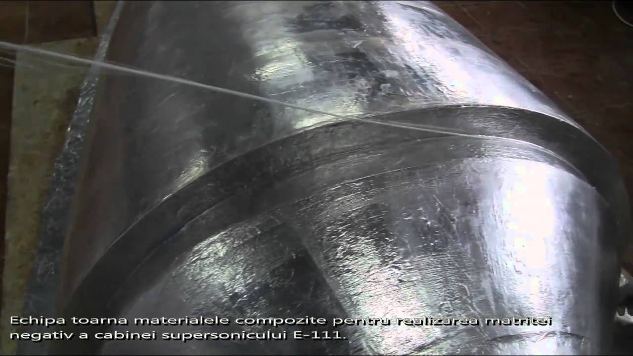 IAR-111 Excelsior rocket-plane capsule molds casting, 2011 - YouTube