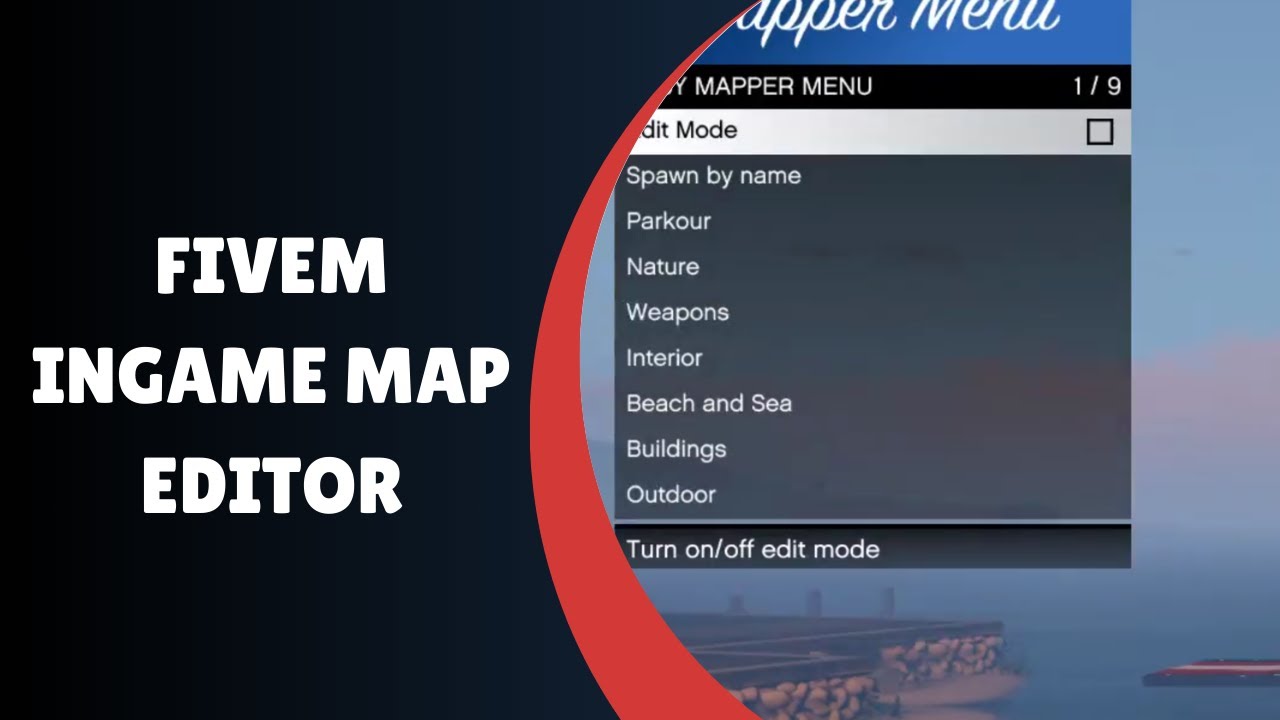 Transform Your Game with FiveM INGame Map Editor! - YouTube