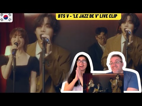 BTS V - 'Le Jazz de V' Live Clip | 🇩🇰REACTION - YouTube