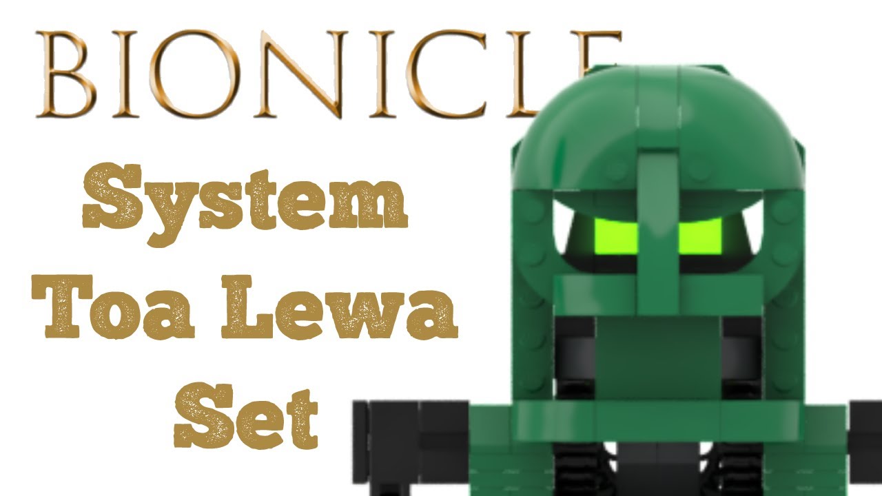 LEGO BIONICLE System Toa Lewa Mata Set - YouTube