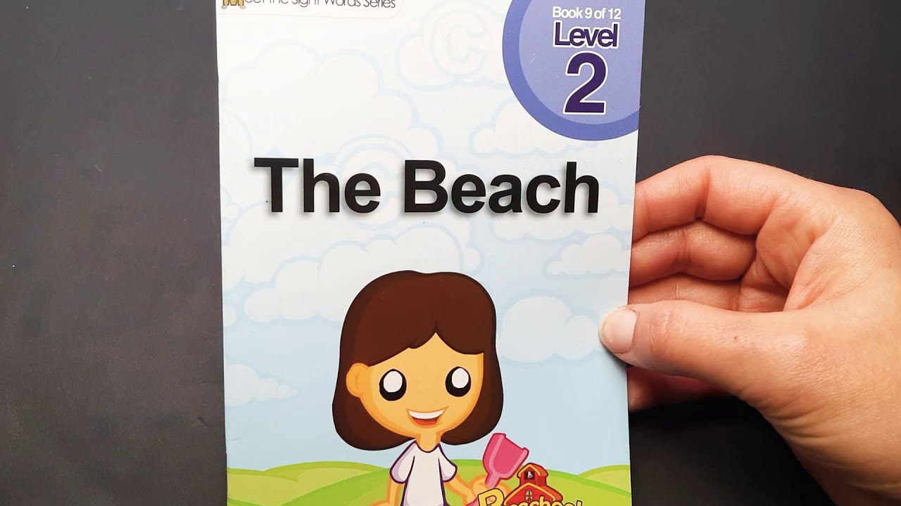 Read Along & Practice Basic Sight Words (Grades 1 to 2) 'The Beach ...