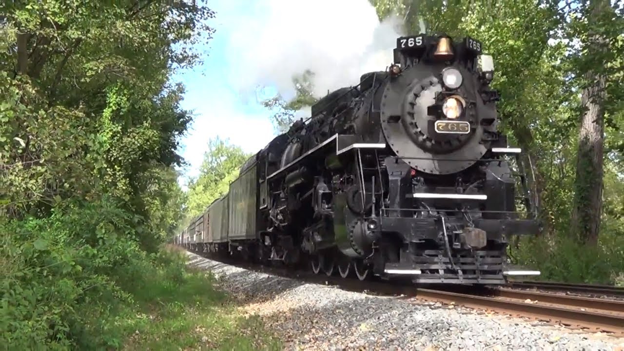 NKP 765 Bringing Steam to the Cuyahoga Valley - YouTube