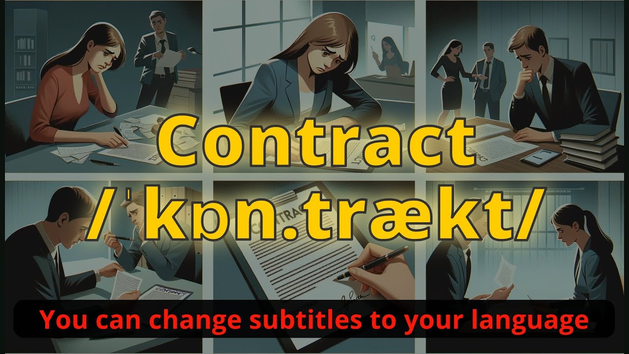 Contract meaning with 5 examples(2) - YouTube