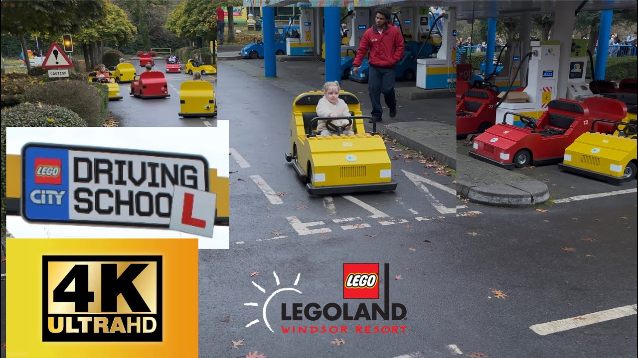LEGO City Driving School Legoland Windsor Resort - YouTube