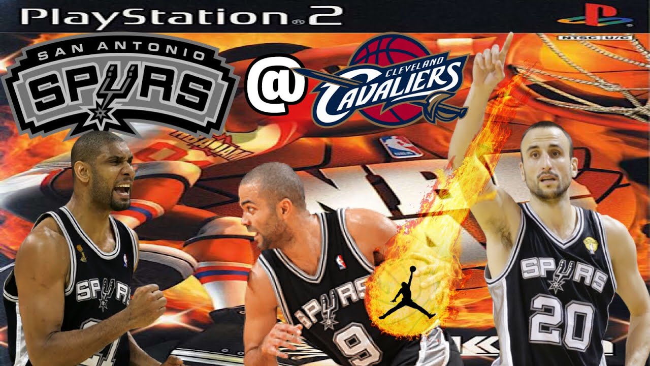 NBA Jam PS2 Gameplay - Jam Tournament (Spurs @ Cavaliers) - YouTube