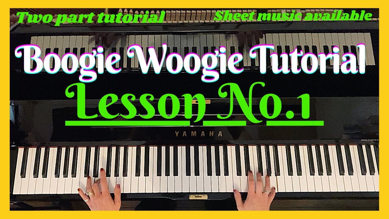 Boogie Woogie tutorial. Easy to follow step by step boogie woogie tutorial. Sheet music ...